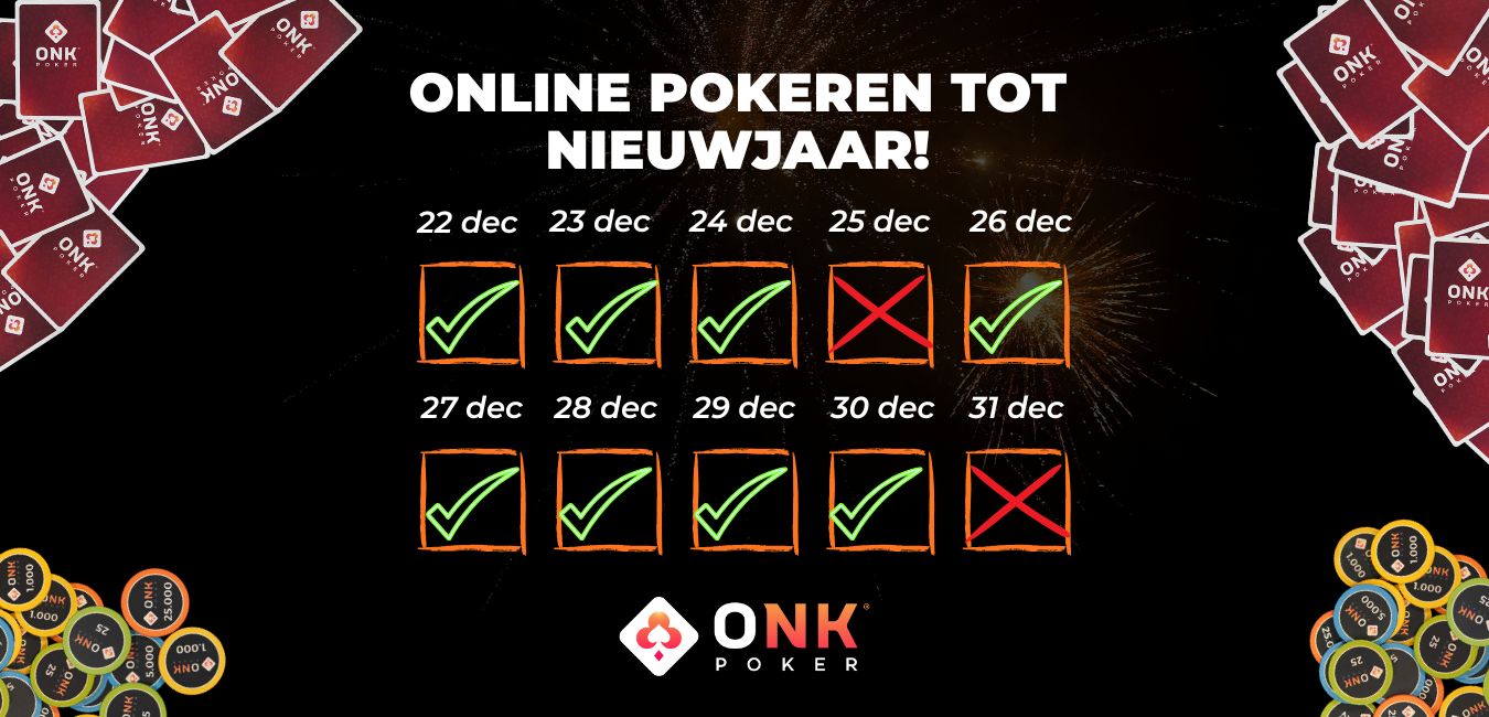 Scoor je eerste tickets voor 2026! | ONK Poker